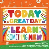 Sproutbrite Classroom Decor - Banner Posters for Teachers - Decor for ...