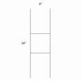5-Pack 18x24 Corrugated Plastic Blank Lawn Signs with H-Stakes ...