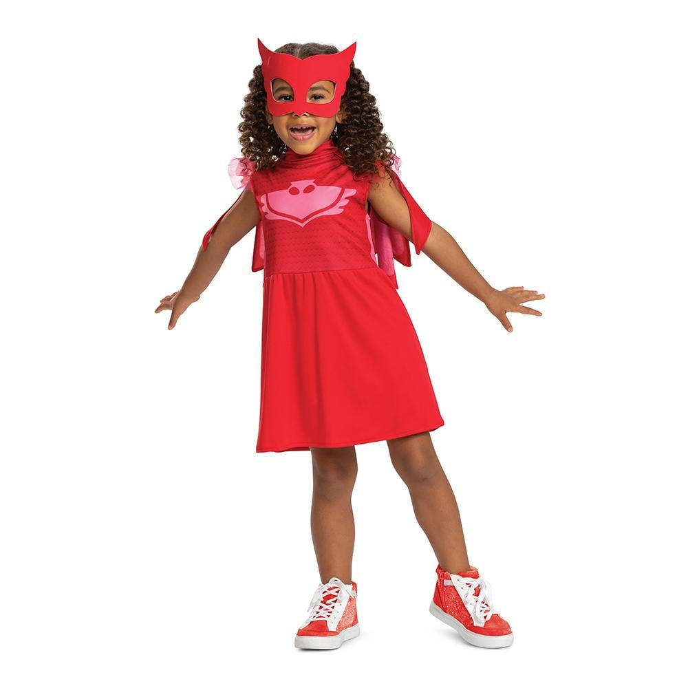 Disfraz PJ Masks Hasbro Owlette Niño Pequeño Talla 3-4 | Walmart en línea