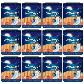 Always Totally Teen Radiant Infinity Pads, 14 Ea - Walmart.com