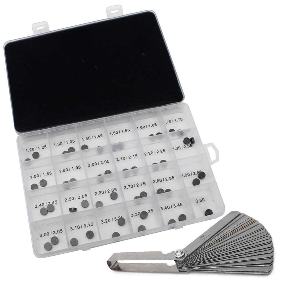 47pcs 7.48mm Valve Shim Feeler Gauge Kit for Yamaha YZF-R1 98-04 YZF-R6 ...