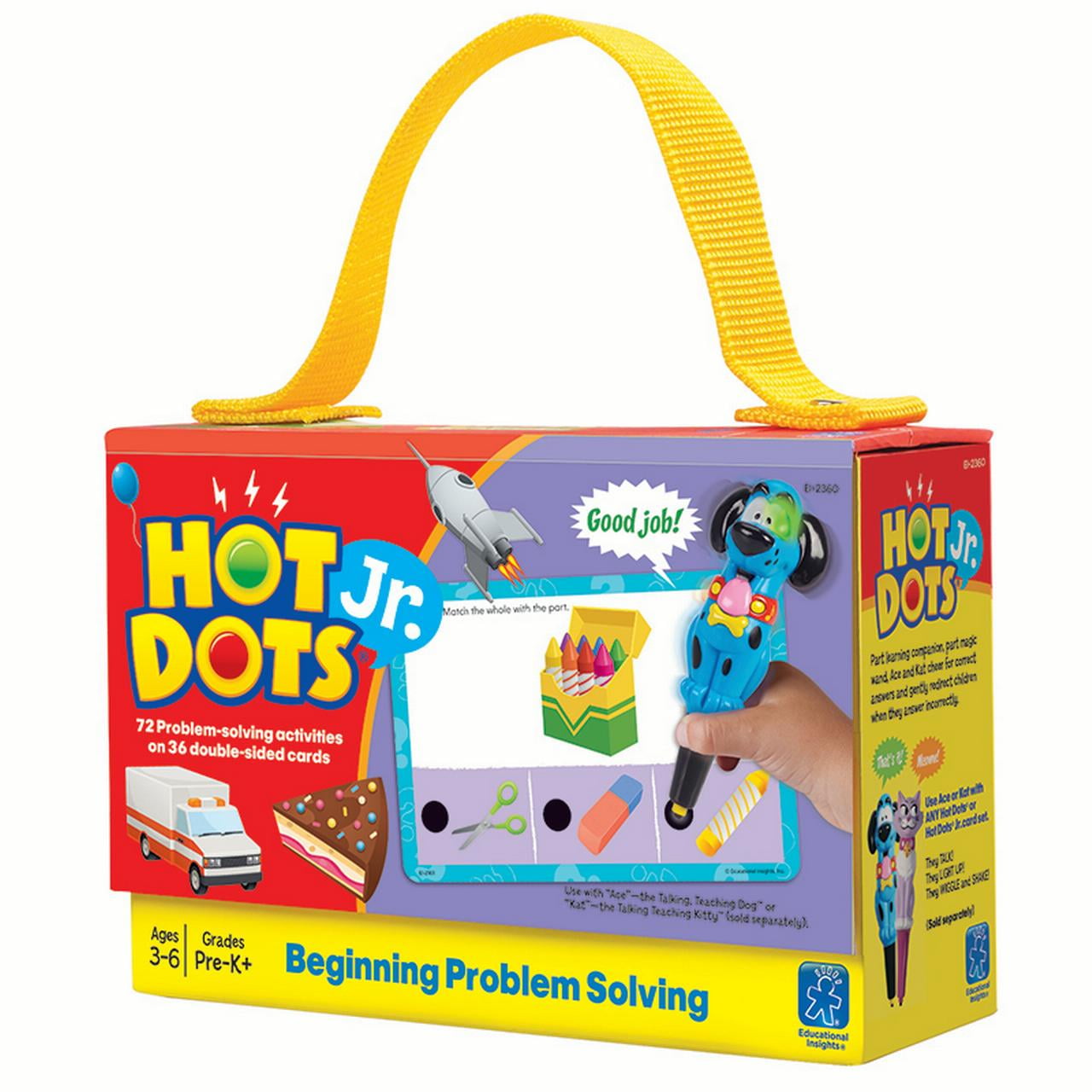 Educational Insights Hot Dots Jr. Card Set- Beginning Problem Solving ...