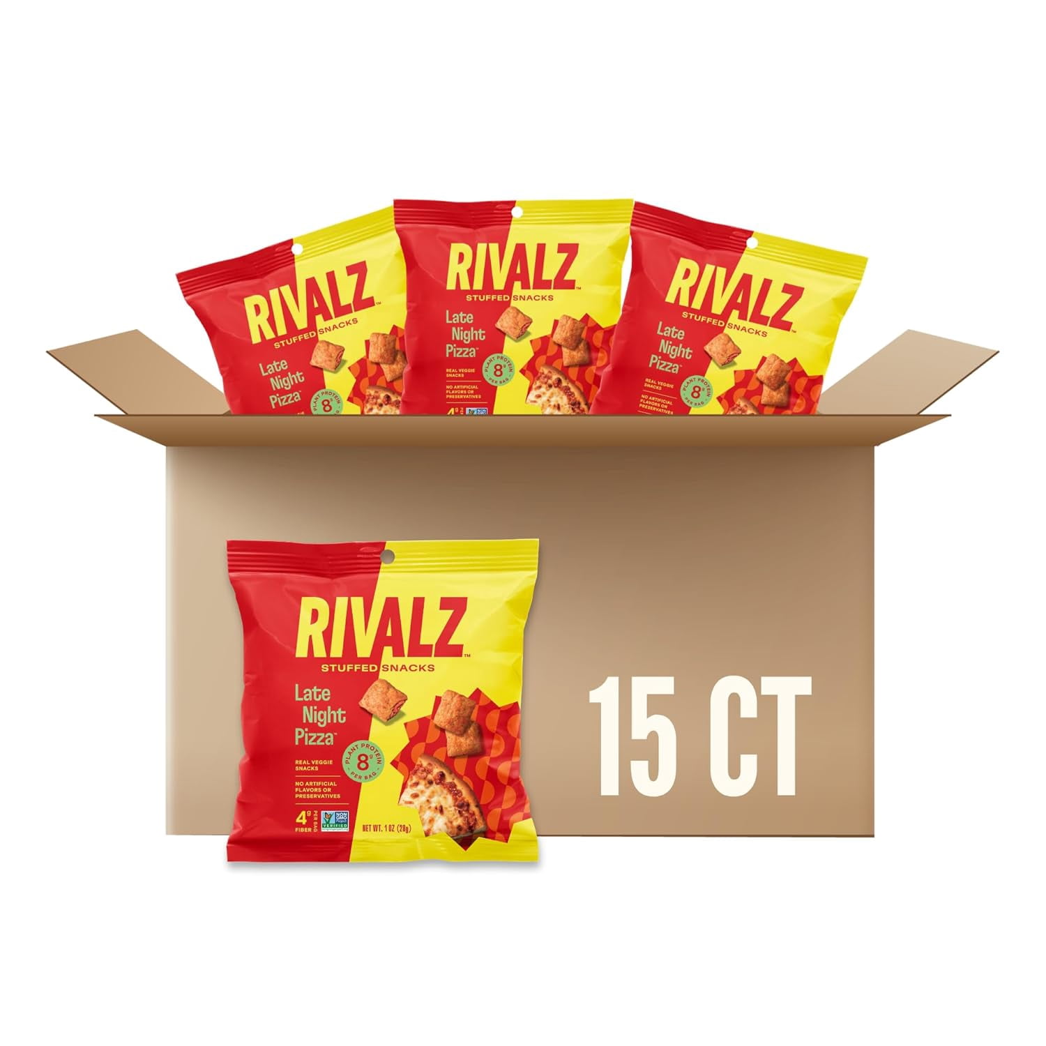 High Protein, High Fiber Stuffed Snacks - Gluten Free, Vegan, Non-GMO ...