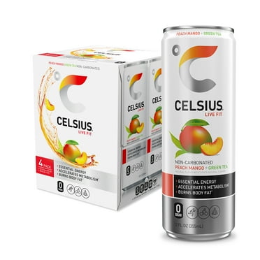 CELSIUS Sparkling Kiwi Guava, Functional Essential Energy Drink 12 fl ...