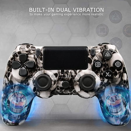 Wireless Game Controller For P4/pro/slim/pc 800mah Rechargeable Battery ...