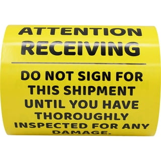 Qty 12 - SODA machine safety decals, do not tip labels - Walmart.com