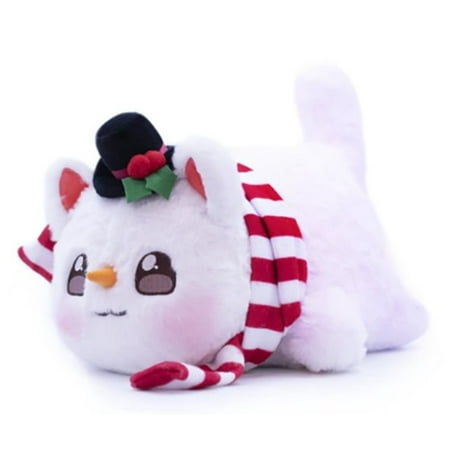 Aphmau Meemeows Christmas Snowman Catface 12-Inch Plush Toy | Walmart ...