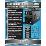 BLUEARC 140 MSI Inverter Welding Machine - Walmart.com