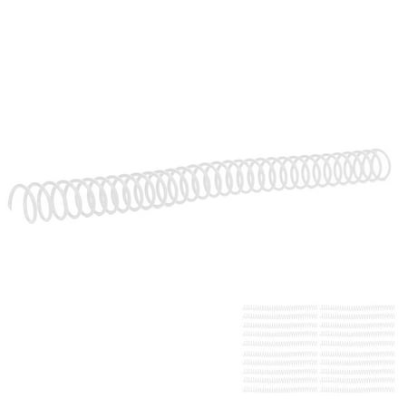 Plastic Spiral Binding Coils, Binding Spirals Rust Resistant Gloss ...
