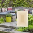 Beige Gradient Squares Garden Flag 28x40 Inch Softness Layers Zen ...