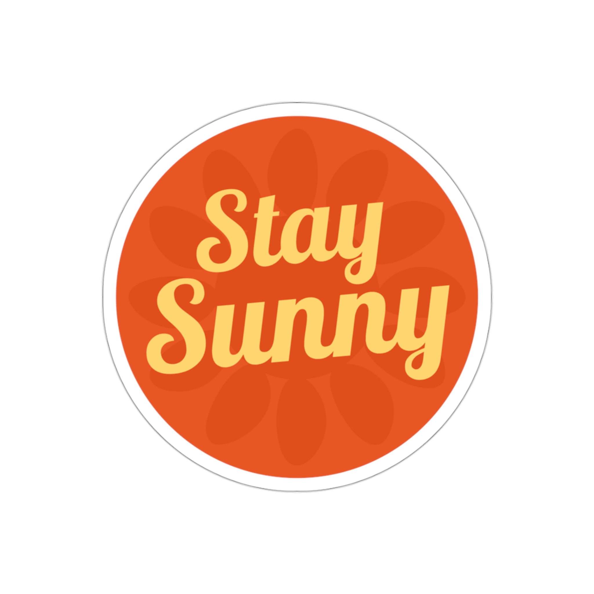 Stay Sunny Kiss-Cut Stickers - Walmart.com