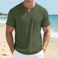 Bainana Summer Round Neck T Shirts For Men Solid Color Short Sleeve ...