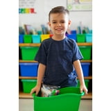 Storex Classroom Storage Containers - Large Plastic Book, Magazine ...
