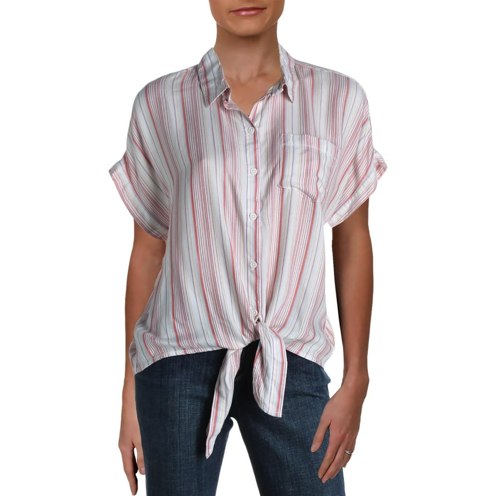 beachlunchlounge - Beach Lunch Lounge Womens Brooklyn Striped Tie-Front ...
