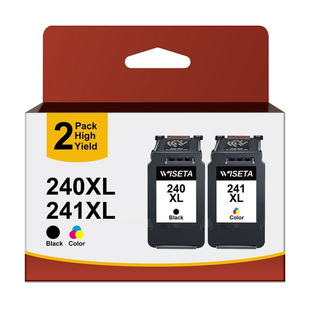 PG-240XL/CL-241XL Ink Cartridges Replacement for Canon 240XL 241XL work ...