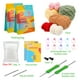 Beginners Crochet Kit, 2 Pack Cute Small Animals Kit for Beginers and ...