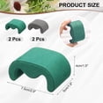 4pcs Watch Case Pillows, m Shaped Display Pillow Velvet Cushion ...