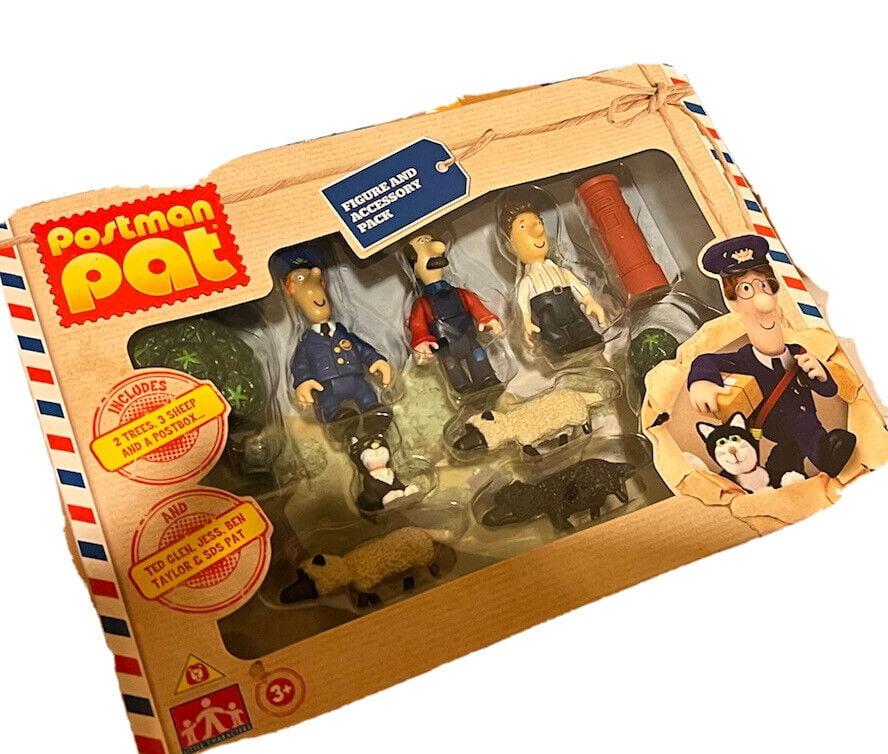 Postman Pat Figure & Accessory Pack UK Import New Rare Find Ships From ...