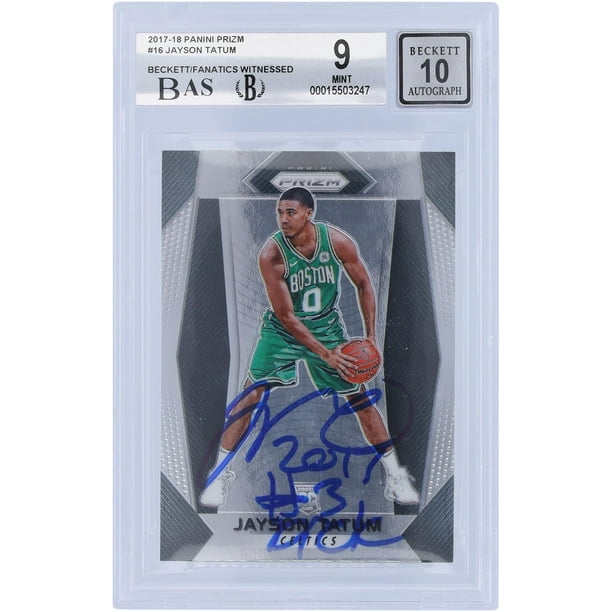 Jayson Tatum Signature