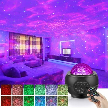 DYstyle Smart LED Galaxy Projector Light Ocean Waving Starry Projector ...