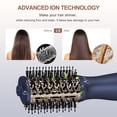 Mini Travel Hair Dryer Brush, Aima Beauty Auto Dual Voltage Volumizing ...