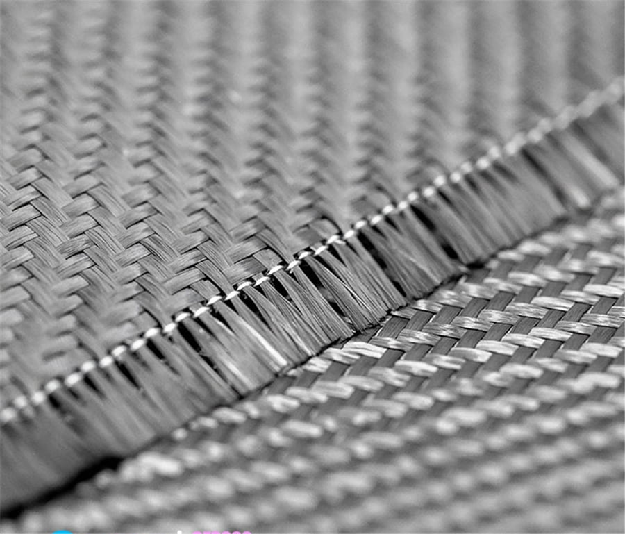 12"x 60" 3K 2x2 Twill Weave Honeycomb Hybrid Carbon Fiber Fabric Cloth ...