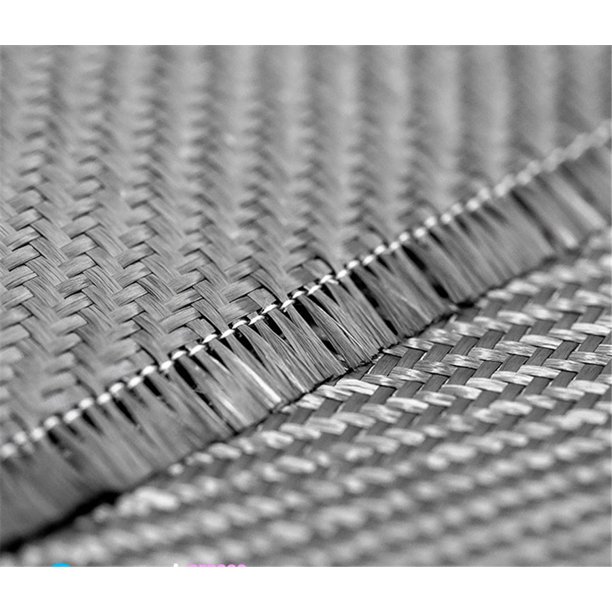 12"x 60" 3K 2x2 Twill Weave Honeycomb Hybrid Carbon Fiber Fabric Cloth ...