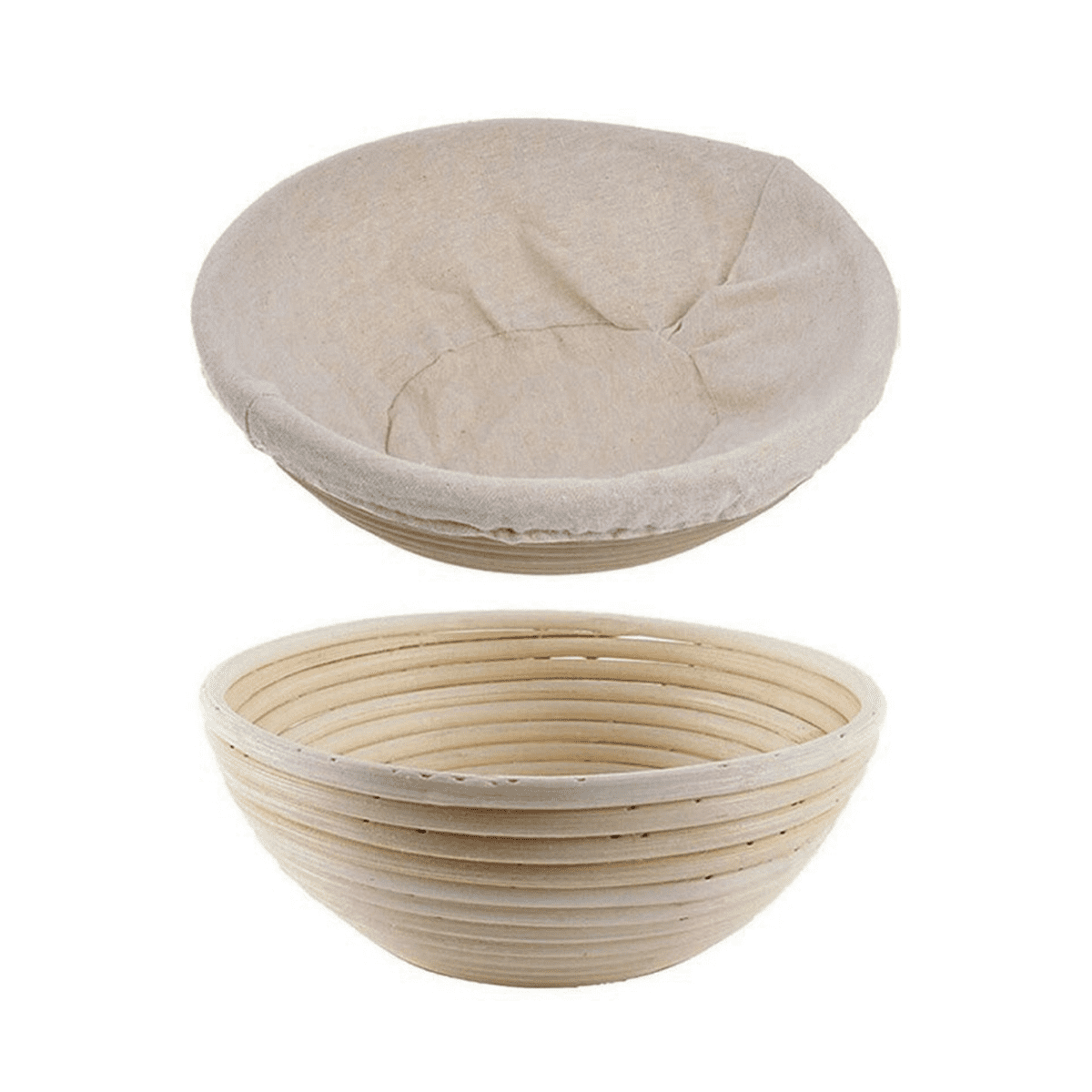 Click here for Geloo Round Rattan Bread Fermentation Basket Dryin... prices