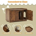 MCombo XL Kitty Enclosure, Large Entry, Jumbo Size Hideaway Cabinet ...
