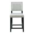 Linon Blake Counter Stool, 24 inch Seat Height, Multiple Colors ...