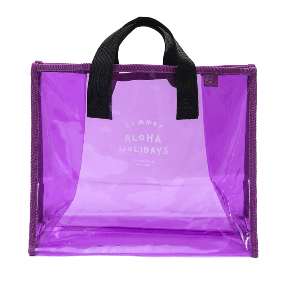 Clear Tote Bag Stadium Security Approved, See Through Clear Handbag ...