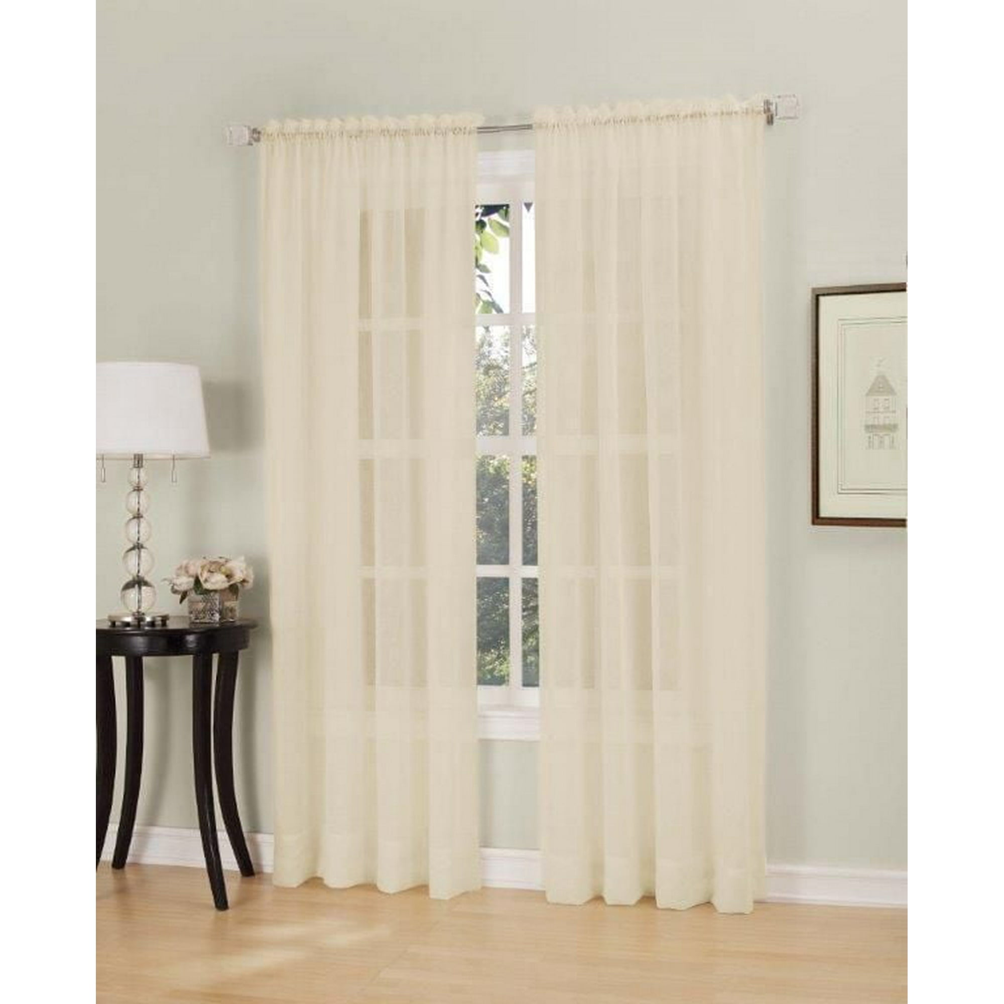 Click here for Sun Textile Crushed Rod Pocket Curtain 50 In prices