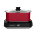 West Bend 5 QT. Versatility Cooker, Includes Bag and Lid, Red, 87905R ...