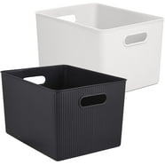 Box Partners Space Age Totes,23x15x16,BL,6/CS - BXP BINS189 - Walmart.com