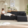 Aukfa 97" Cloud Sectional Sofa Trapezoid Modular Couch for Living Room ...