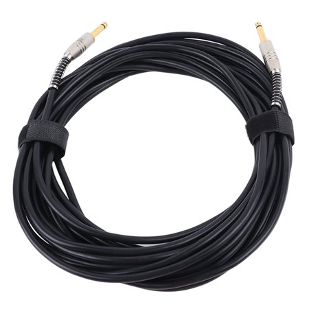 Electric Guitar Cable, Wear Resistance 6.35mm Instrument Cable Silver ...