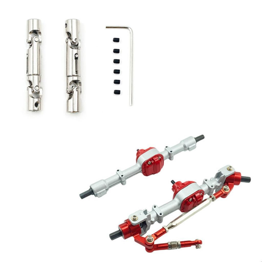 RC Front and Rear Axles CNC Metal Parts Upgrade Spare D99S MN99S MN90 ...