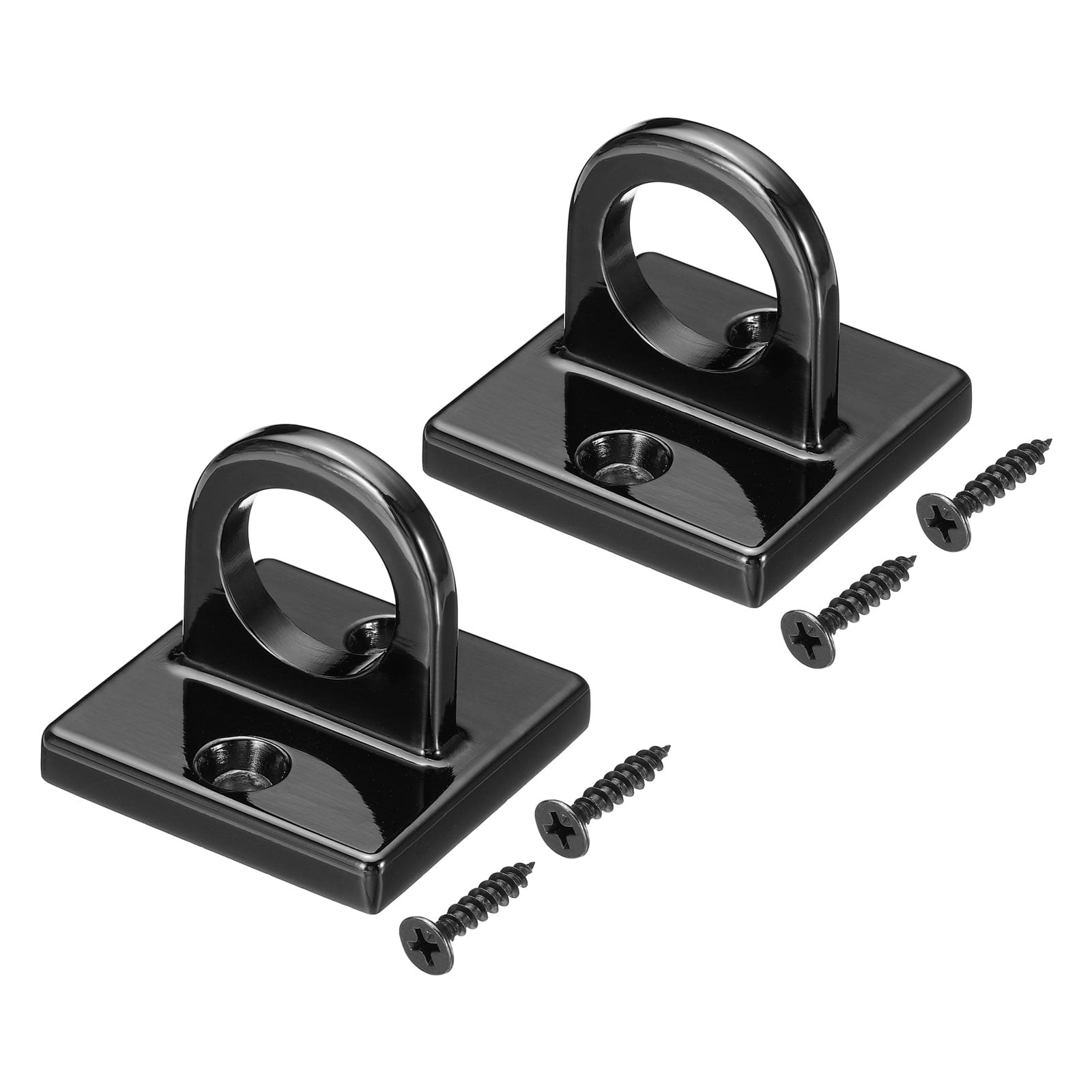 Uxcell Pad Eye Plate U Hooks Metal Ceiling Hook Wall Mount Loop with ...