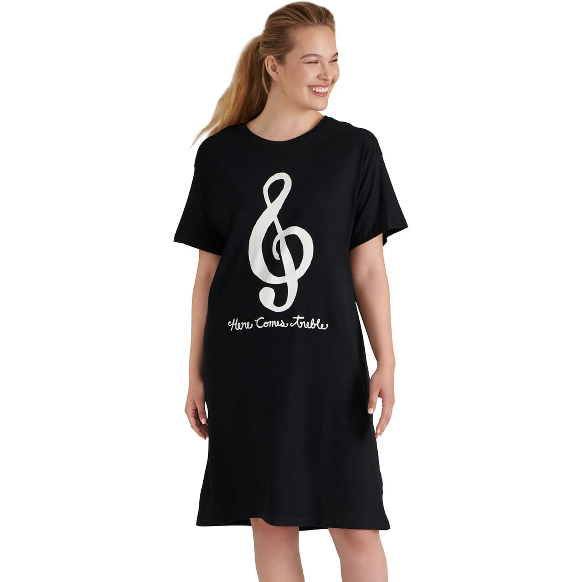 Click here for Little Blue House Womens Nightshirt  Here Comes Tr... prices