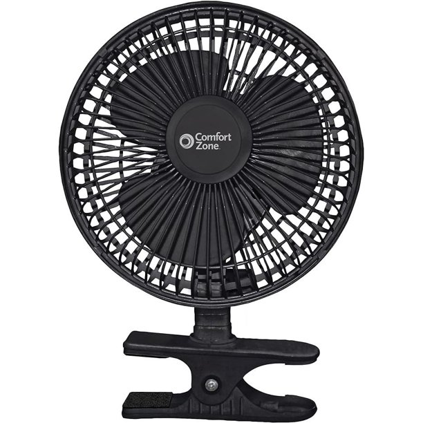 Black - 5 Dual Speed Plastic Usb Clip-On Desk Fan Direct Feed Usb Clip ...