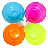8 Sippy Bowls Kids Built In Straw Plastic BPA Free Cereal Soup Ramen ...