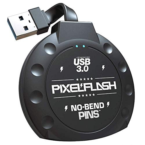 PixelFlash No-Bend Pins USB 3 CF Card Reader Cabled Tactical SuperSpeed ...