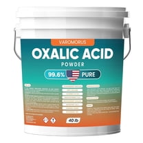 Oxalic Acid 40 lbs - 99.6% Pure Fine Powder, Multi-Use Cleaner and ...