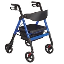 Aluminum Bariatric Rollator XL - Walmart Business Supplies