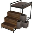GDLF Dog Bunk Bed Window Pet Perch Elevated for Cats Dogs, Pad ...