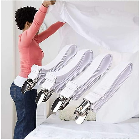 Adjustable Elastic Tensioner Sheet Mattress Elastic Fixer Fixed Sheets ...
