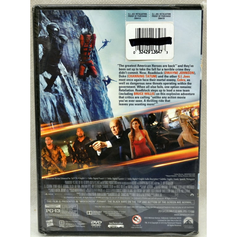 Gi Joe Retaliation Dvd Cover