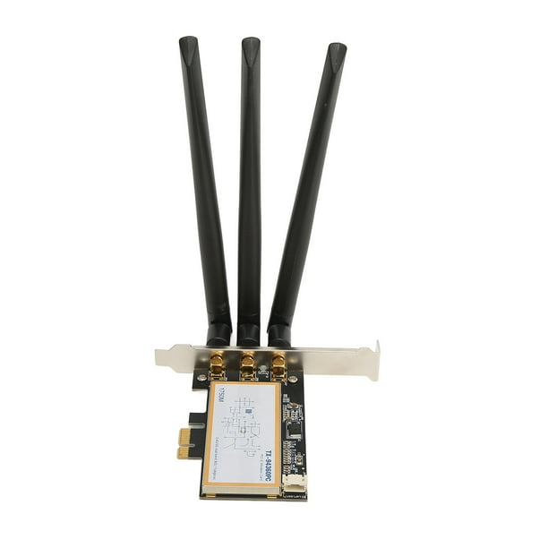 PCIE X1 Card, PCB Material PCIE Adapter High Speed With 3 Antennas For ...