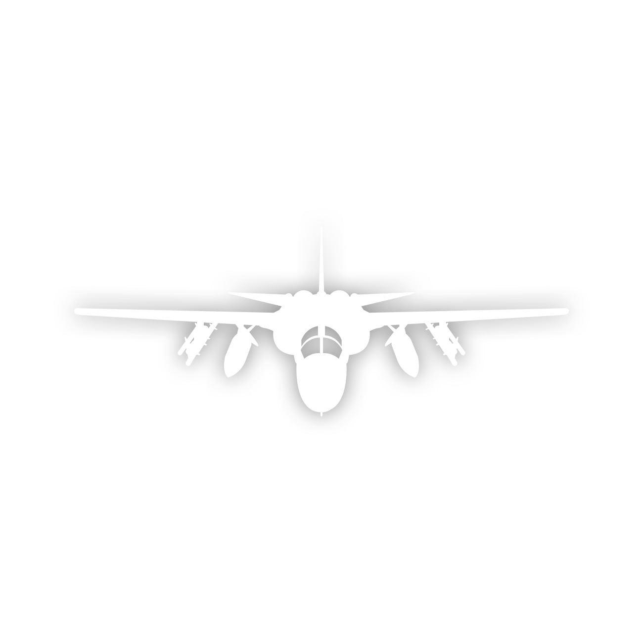 USAF F-111 Aardvark Front Sticker Decal Die Cut - Self Adhesive Vinyl ...