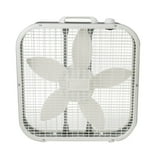 "Lasko 20"" Metal Blade Box Fan, 3 Speeds, Weather-Resistant, Portable ...
